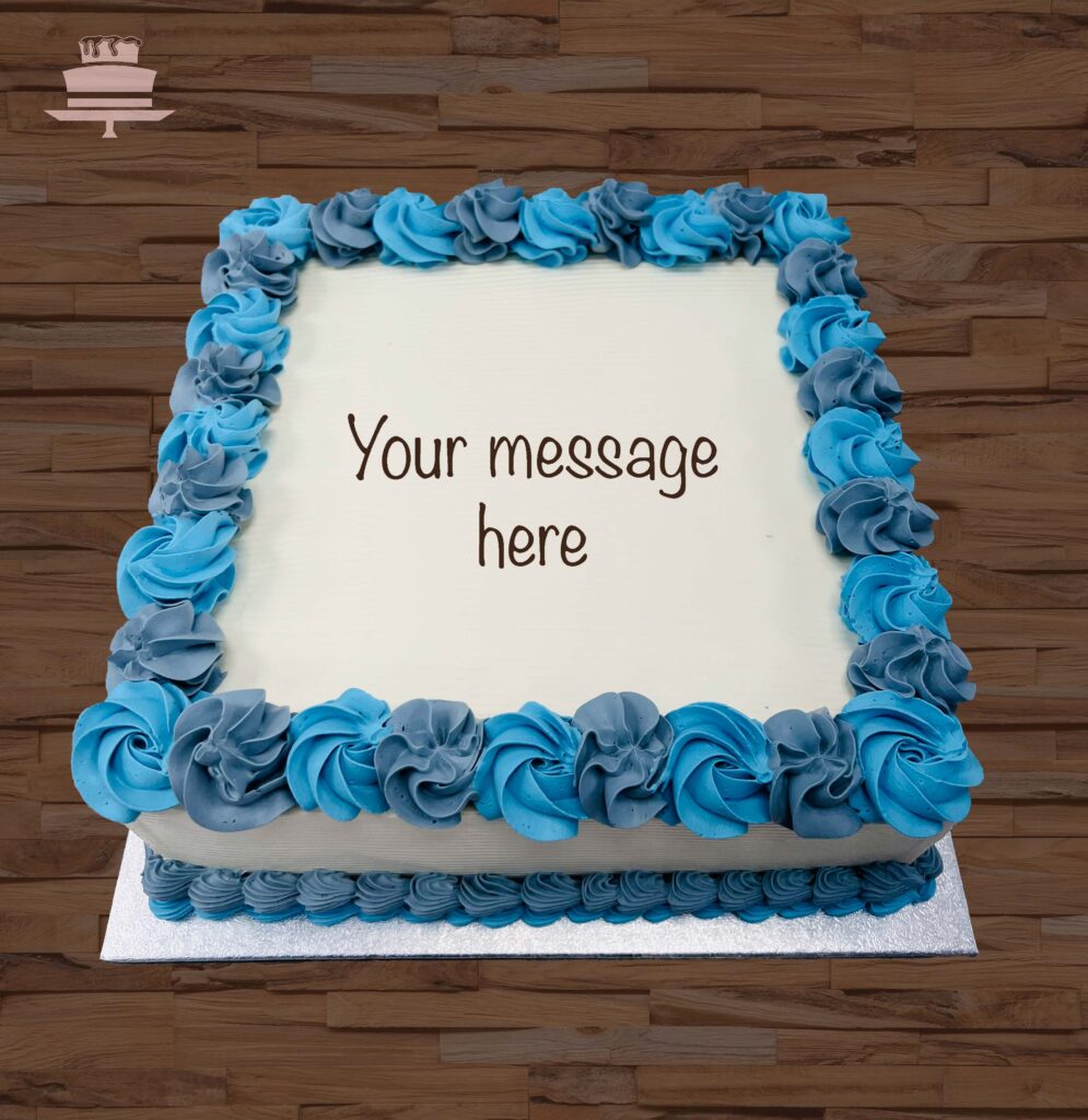 S14 - Blue Swirl | Cake House Bakery